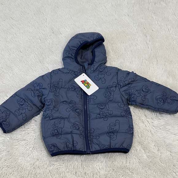 Nintendo | Jackets & Coats | Nwt Super Mario Puffer Coat | Poshmark